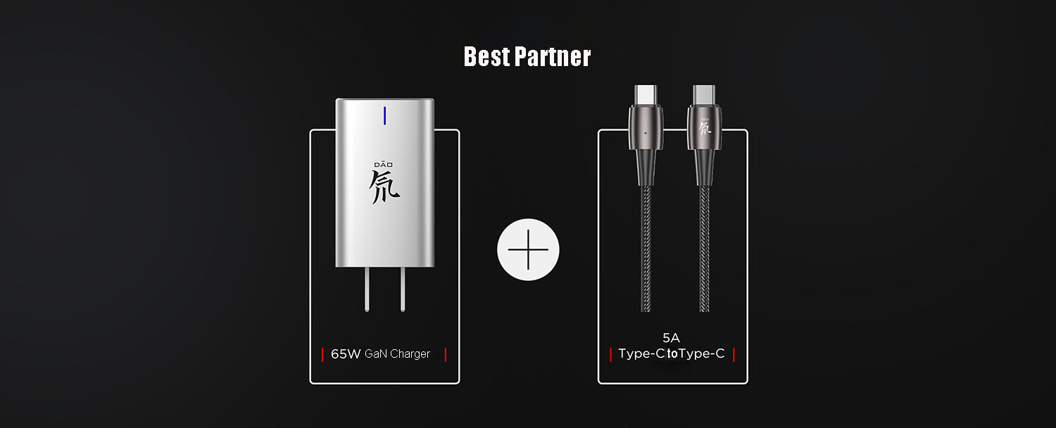 Original Nubia 65W Single Port (1C) Nitride GaN Fast Charger